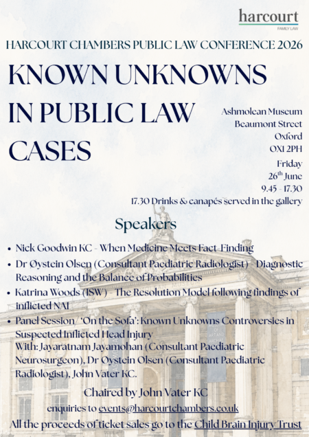 Harcourt Chambers Public Law Conference Oxford 26th June 2026 ...